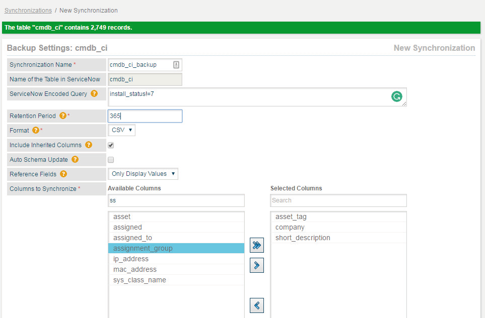How to Back Up ServiceNow Data - SnowMirror